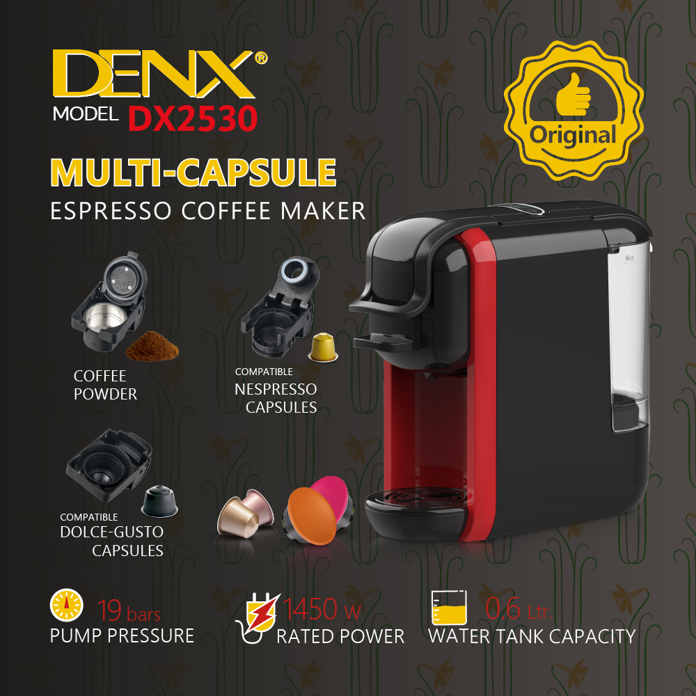 DX2030 - Multi-capsule Espresso Coffee Maker