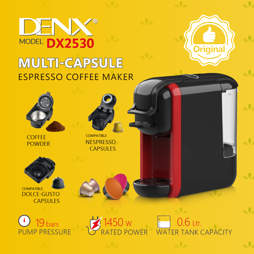 DX2030 - Multi-capsule Espresso Coffee Maker